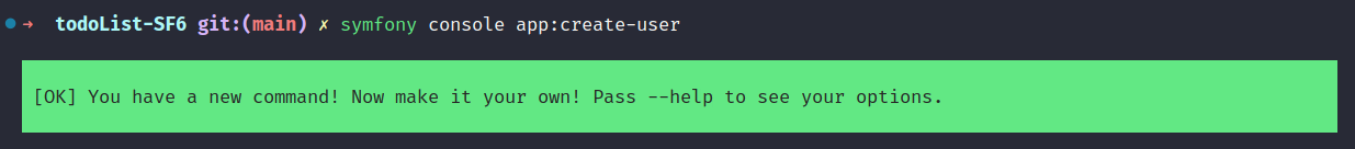 Symfony 6 Créer Une Commande Aymeric Cucherousset